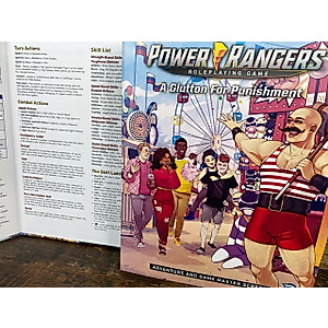 Renegade Game Studios Power Rangers Roleplaying Game A Glutton for Punishment Adventure & Game Master Screen