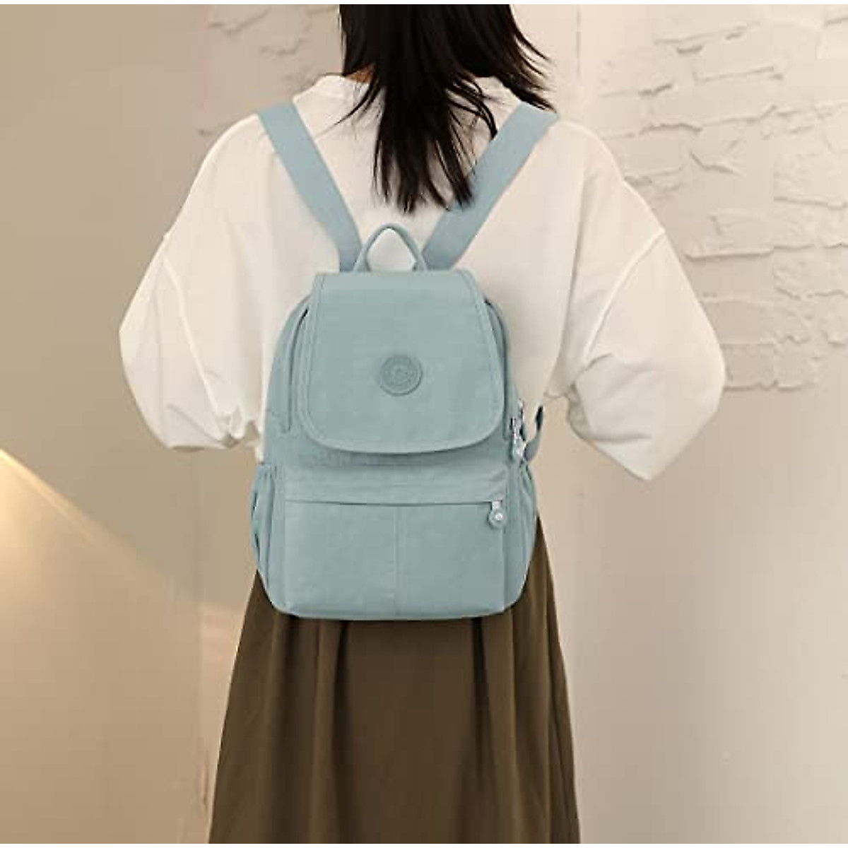 Collsants Backpack Purse for Women Small Backpack Travel Backpack Women Nylon Mini Backpack Casual Daypack