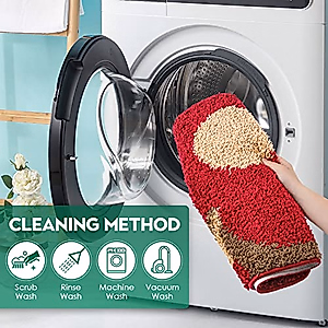 Vennocci F31 Entryway Rug Front Door Mat Indoor Door Mat Bathroom Rug Non Slip Washable