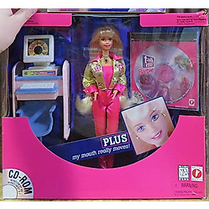 Barbie Talk with Me Doll W Cd ROM & More! (1997) [Toy]