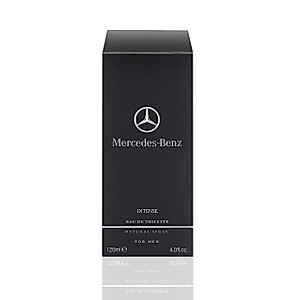 Mercedes-Benz - Intense - Eau De Toilette - Natural Spray for Men - Spicy and Aromatic Accords, 4 oz