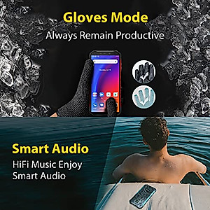 Ulefone Armor X9 Pro Rugged Smartphone, 4GB+64GB Unlocked Cell Phones, 13MP +5MP+2MP, 5.5 inch Screen, Android 11 Helio Octa-core, Military Grade Smartphone, Face ID, NFC, WiFi (Black)