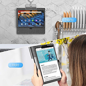 Fintie Case for Lenovo Yoga Smart Tab 10.1 (YT-X705F) Tablet, Premium Vegan Leather Slim Fit Case Folio Stand Protective Cover with Auto Sleep/Wake Feature, Gray