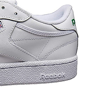 Reebok Men's Club C 85 Walking Shoe, white/green, 8.5 M US