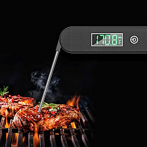 Outdoor Cooking Grill Thermometer,Instant Read Digital Meat Thermometer with Back Light Screen,Suitable for Barbecue,Hot Food.