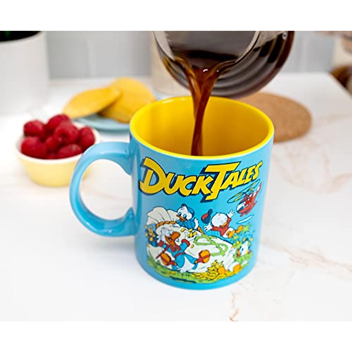 Disney DuckTales Money Bags Ceramic Mug | Holds 20 Ounces