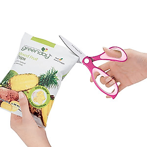 Plus Fit Cut Curve Scissors, Large, Pink (35061)