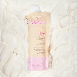 Cake Beauty Heavy Cream Triple Duty Shower Cream, 7 Ounce