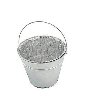 Firsgrill 16-Pack Professional Lines Replacement for Camp Chef, Pit boss, Oklahoma Joe's etc Pullet Grill Drip Tray Grease Bucket Liners Foil Tray