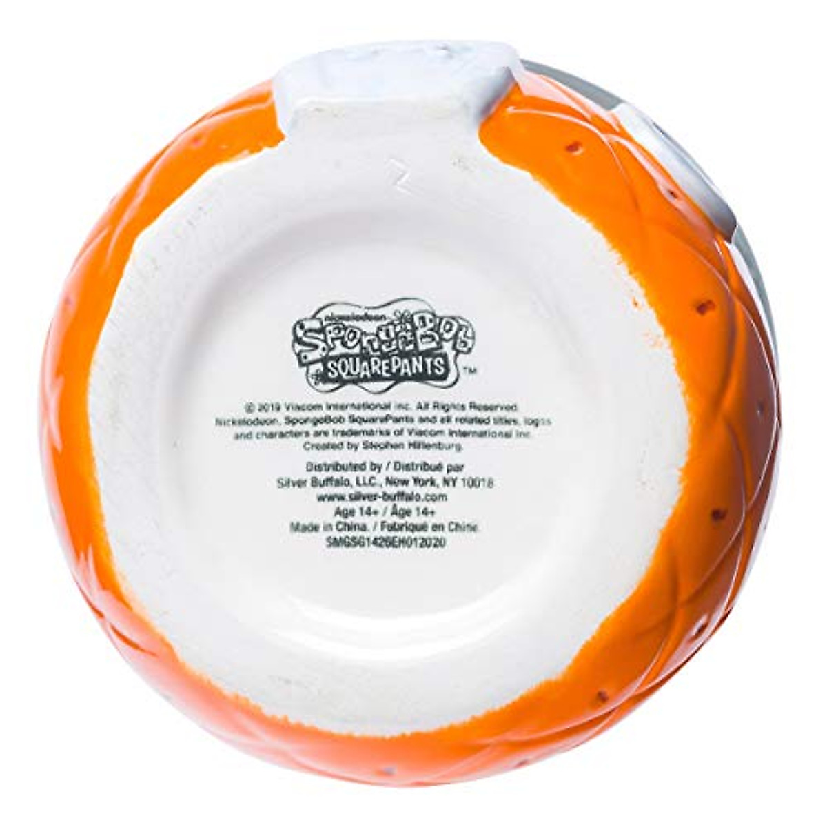 Silver Buffalo Nickelodeon's SpongeBob's Pineapple House Decorative Artificial Faux Greenery Plant in Ceramic