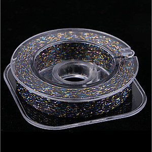 AMLESO Fishing Rod Guides Wrapping Line, Rod Building Thread for Rod Repairing, 3 Colors Available, Black