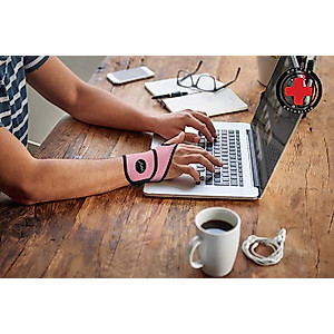 Dr. Arthritis Bundle: Wrist Support (Pink) + Fitted Wrist Support (Pink, Right)