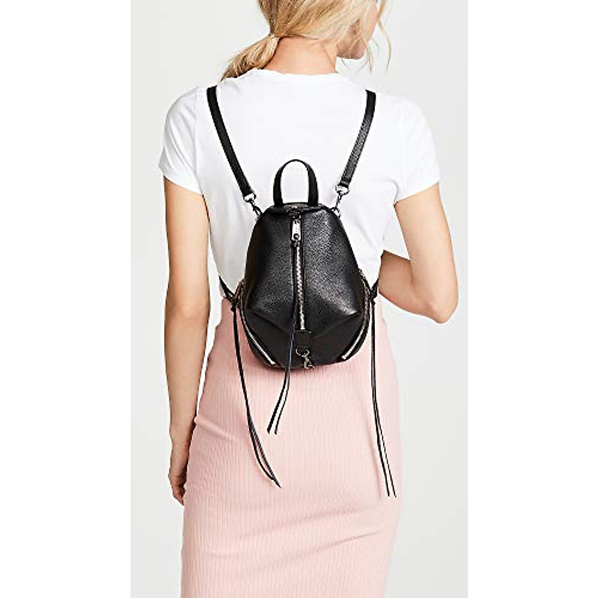 Rebecca Minkoff Mini Julian Backpack, BLACK