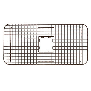SinkSense Rohe 27.75" x 13.375" Kitchen Sink Bottom Grid, Antique Brown