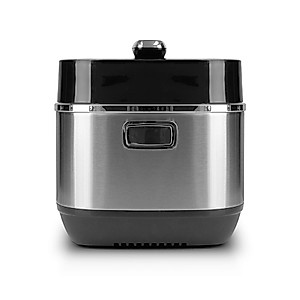 Healthy Cuisine 6 QT (5.7 Liter) Electric Induction Heating Digital Pressure Cooker Large Cooking Basket LED Screen with Touch Selection Menu - - Premium Quality