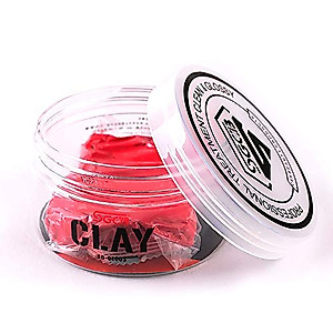 SGCB Pro Car Clay Bar Auto Detailing, 150g/ 5.3oz Moya Heavy Grade Auto Magic Clay Bar Case Jar Cleaner Powerful Grime Contamination Oxidation Remover Iron Powder Bird Droppings Absorption Capacity