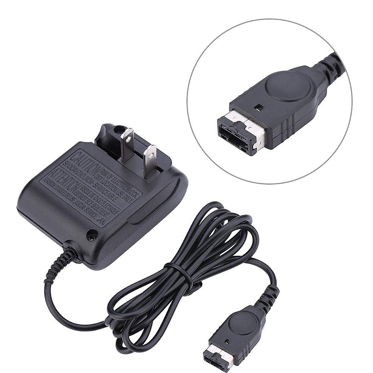Portable Travel Charger Slim AC Adapter Wall Charger AC Adapter for Game Advance SP for NDS Gameboy Game Console