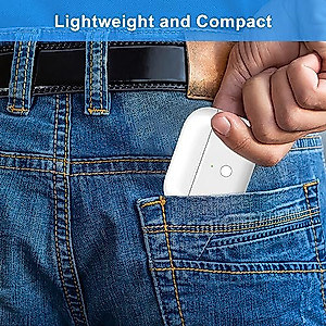 Wireless Charging Case Replacement Compatible with AirPods Pro, AirPods Pro Charger Case with Pairing Sync Button, no AirPods Pro, White