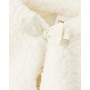 Gymboree Baby Girls' and Toddler Dressy Vests and Shrugs, Sherpa Snow, 2T