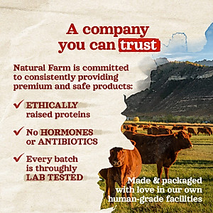 Natural Farm Odor Free Bully Sticks (4 Inch, 10 Pack) for Small & Medium Dogs - 100% Beef Chews for Pups, Non-GMO, Grain-Free, Fully Digestible Long Lasting Dog Treats