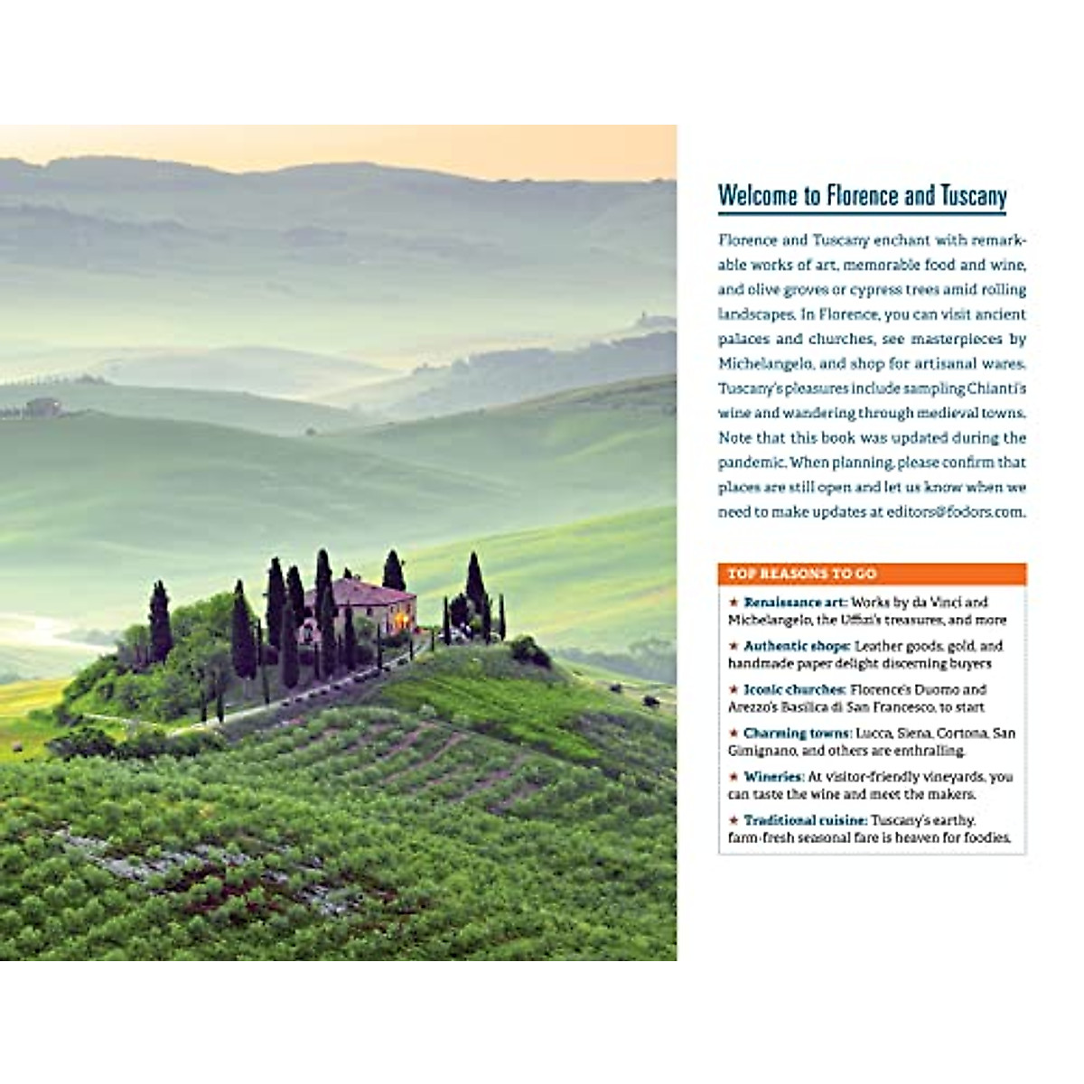 Fodor's Florence & Tuscany: with Assisi & the Best of Umbria (Full-color Travel Guide)