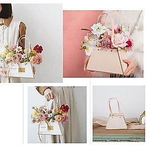 XICHEN 6 Counts/Colors flower gift bag,Florist Bouquet Supplies,DIY Crafts,Gift Packaging or Gift Box Packaging, Waterproof Floral Wrapping