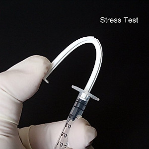 BSTEAN 1ml 1cc Syringe with Luer Slip Tip, No Needle, Non-Sterile (Pack of 50)