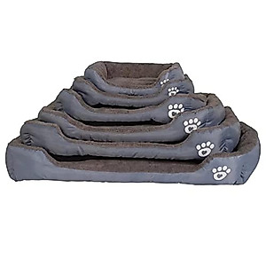 WXBDD Nest Dog Baskets Mat Autumn Winter Waterproof Kennel Large Pet Cats Dogs Bed Warm Cozy Dog House Soft Fleece (Color : E, Size : 80x60cm)