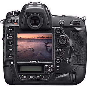 Nikon D4 16.2 MP CMOS FX Digital SLR with Full 1080p HD Video (Body Only) (OLD MODEL)