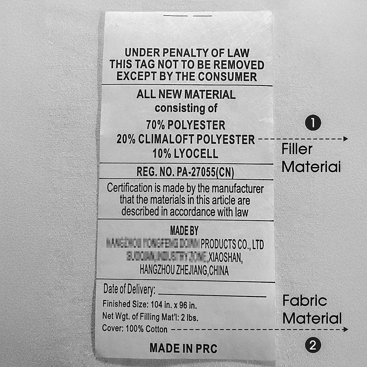 DWR 100% Cotton Fabric Covered Lightweight Down Alternative Comforter Queen, Ultra-Soft Skin-Friendly Cloud Breathable Eucalyptus Microfiber Filled Duvet Insert for Hot Sleeper (88x88, White)