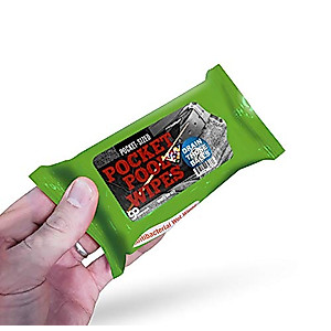 Pocket Pool Wipes - Novelty Wet Wipes - Funny Gifts for Men, Travel Sized, Disposable, Hand Use Only