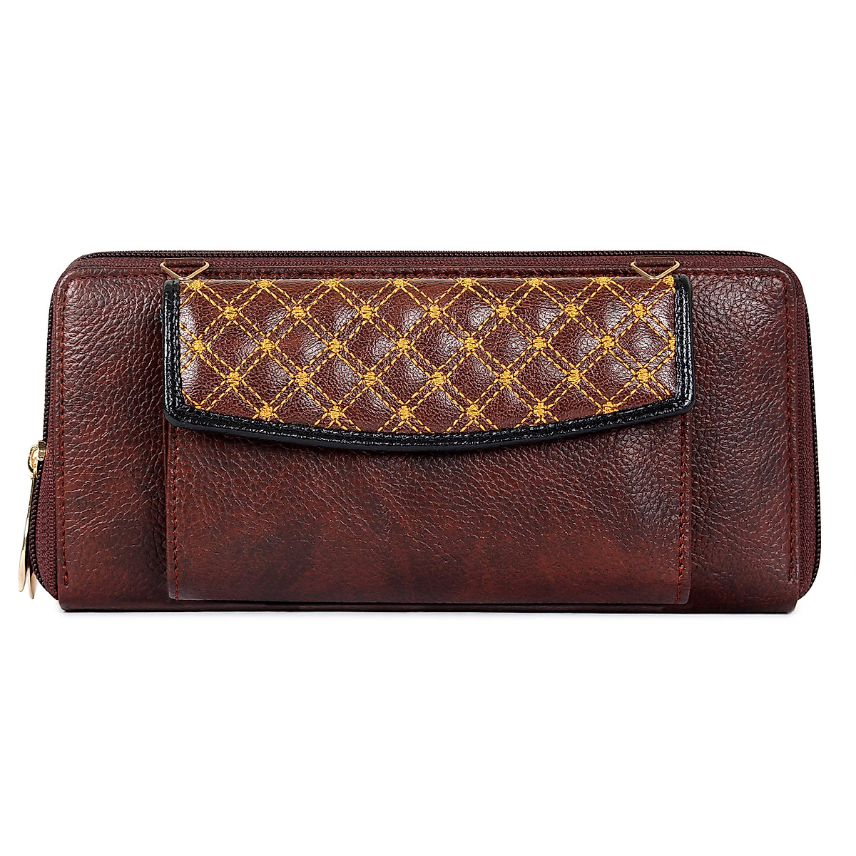 The Clownfish Women's Wallet Handbag(Yellow)