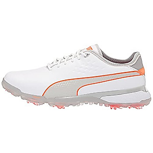 PUMA Men's Proadapt Delta Golf Shoe, White-Gray Violet, 12