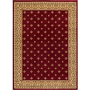 Well Woven Barclay Hudson Terrace Red Traditional Area Rug 5'3" X 7'3"