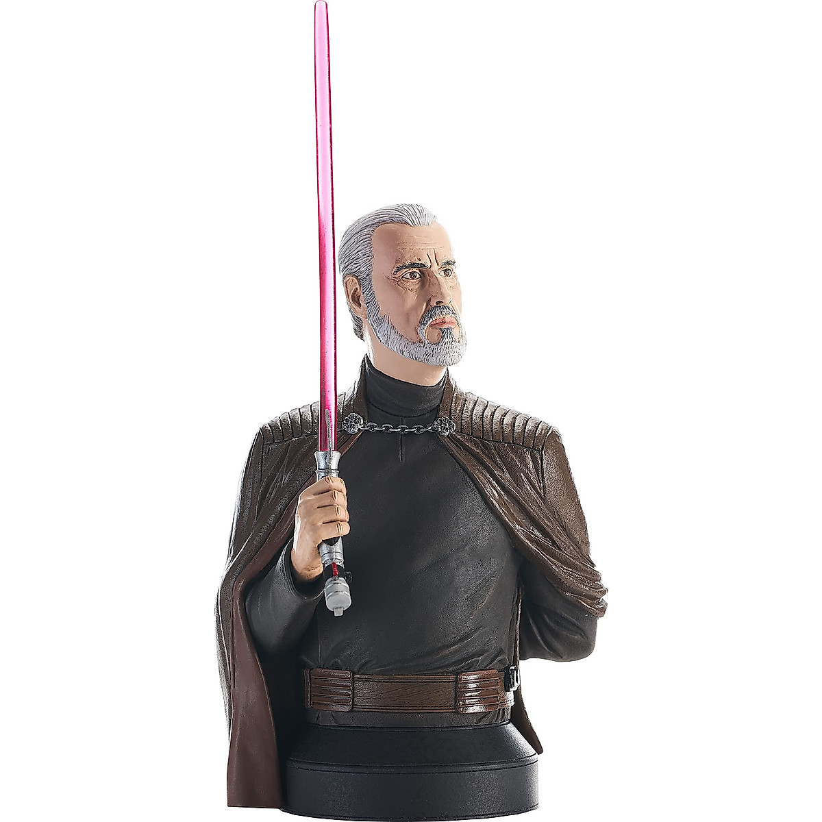 Diamond Select Toys Star Wars: Revenge of The Sith: Count Dooku 1:6 Scale Bust, Multicolor