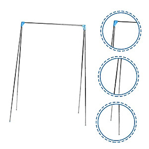 Didiseaon Drying Rack Collapsible Clothes Rack Foldable Laundry Rack Clothing Storage Rack Travel Clothes Space- Saving Laundry Garment Bags for Travel Stainless Steel Rack Coat Rack Hanger