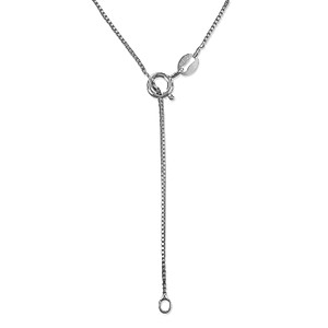 Sterling Silver Small Pineapple Pendant Necklace, 16+2" Extender