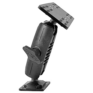 ARKON Mounts - Universal Fish Finder Mount , 360-Degree Rotation , Adjustable Positioning , 25mm/1 Inch Ball , Compatible with Garmin, Lowrance and More