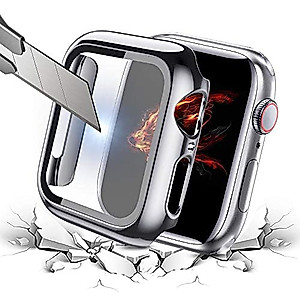 Bekomo 3-Pack Stainless Steel Apple Watch Band with 2 Pack Tempered Glass Screen Protectors, 49mm, 44mm, 45mm, 42mm, 40mm, 38mm, 41mm