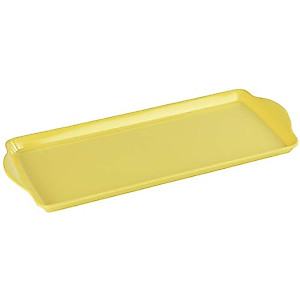 Calypso Basics, Sandwich Melamine Tidbit Tray, Lemon