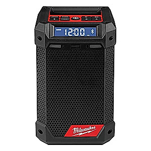 Milwaukee 2951-20 M12 Lithium-Ion Cordless Jobsite Radio/Bluetooth Speaker with Built-In Charger (Tool Only)