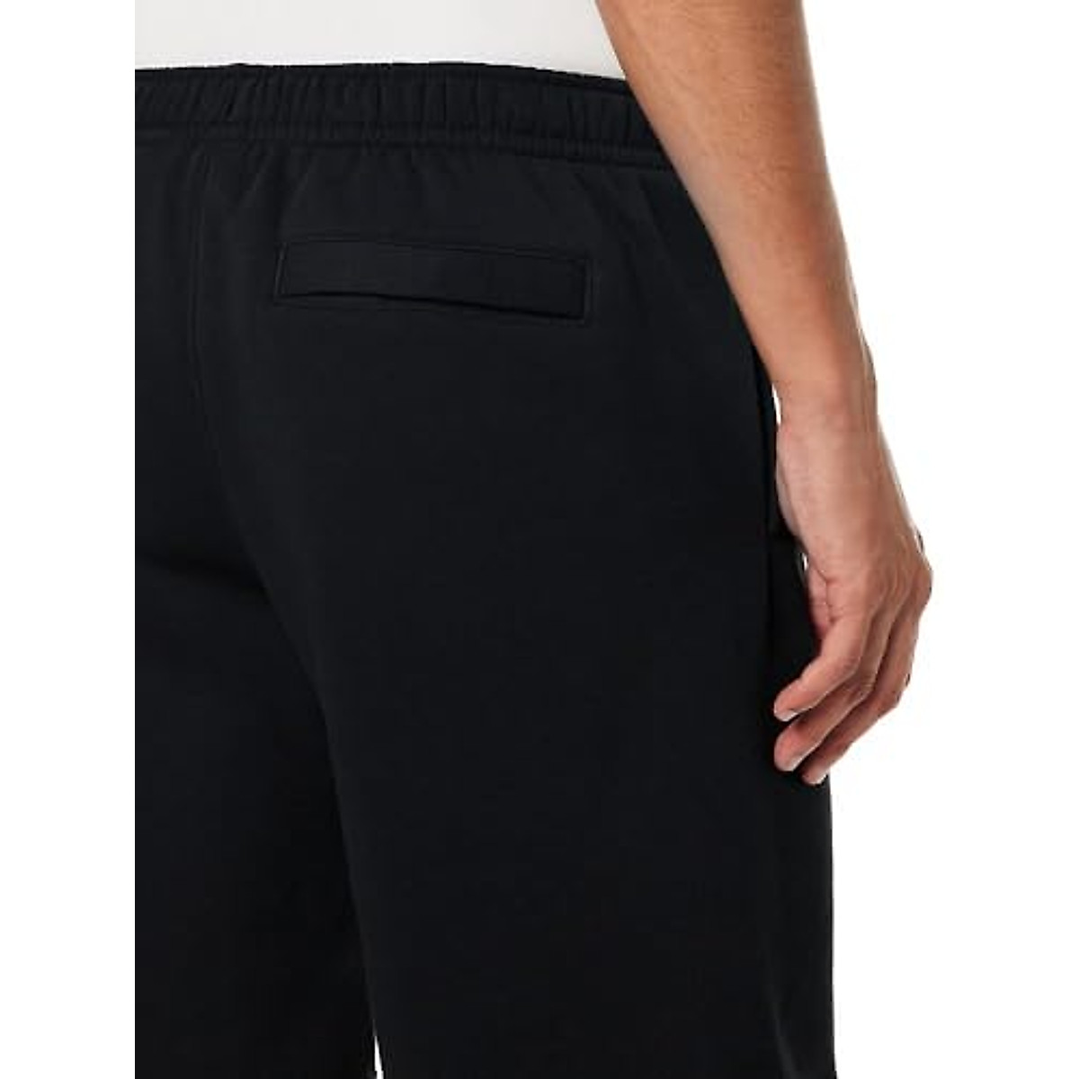 Nike Men's Sportswear Club Short Basketball Graphic, Black/White/White, X-Large