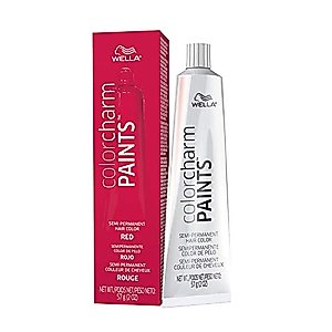WELLA Color Charm Paints Semi-Permanent Hair Dye for Temporary Hair Color, Intermixable Shades, Red