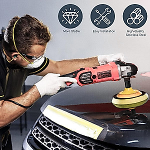 Yakamoz 2Pcs Angle Grinder Attachment M14 Female to 5/8"-11 Male Adapter Rotary Polisher M14 to 5/8"-11 Adaptor Converter Connecting Tool