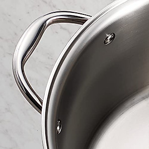 Tramontina 6 Pc Stainless Steel Stackable Cookware Set, 80154/547DS