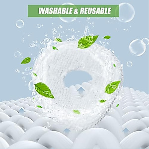 DianSung 4Pcs Mop pad for Narwal Freo X Ultra / J4 / J4 Lite Robot Vacuum Cleaner Replacement Part, Microfiber Mop Cloth Washable Wipes Accessories