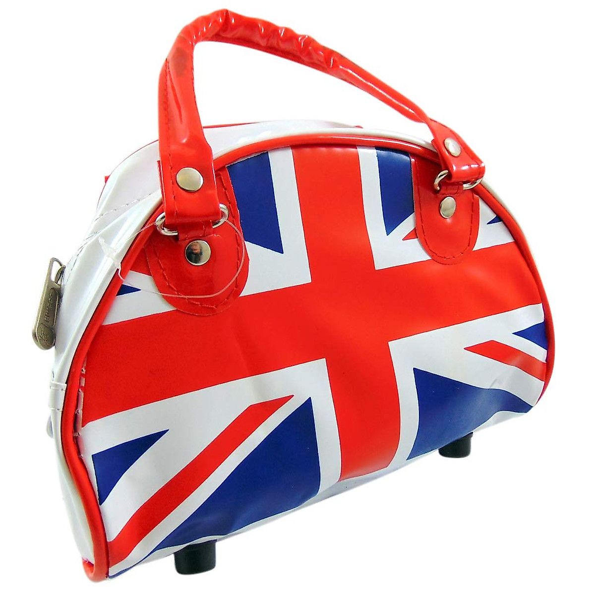 British Purse Small Handbag English UK Union Jack Ladies Fashion Accessory, 9 Inch Multi
