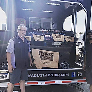 MONTANA OUTLAW Black Pepper, Salt and Paprika Beef Rub 7 oz.