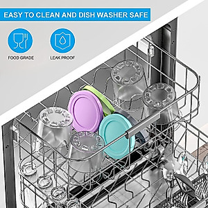 PandaTools 16oz pint containers 4-pack for Ninja Creami Regular models NC301, NC300, NC299AMZ