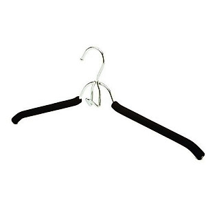 Only Hangers Foam Padded Black Dress Hanger - Pack of (10)